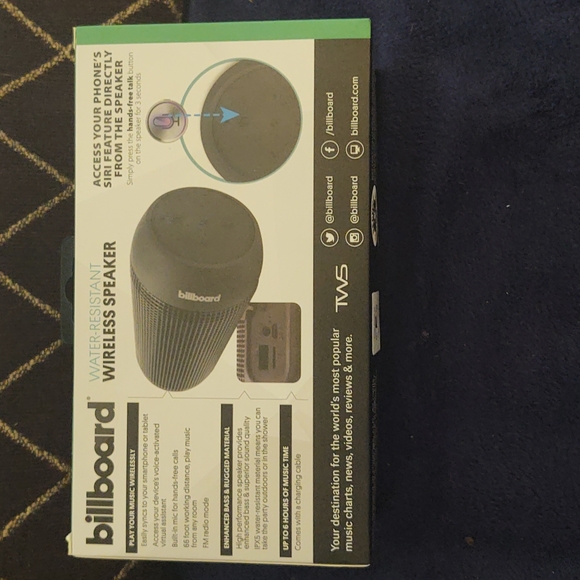 Portable Audio & Video | Billboard Wireless Speaker | Poshmark